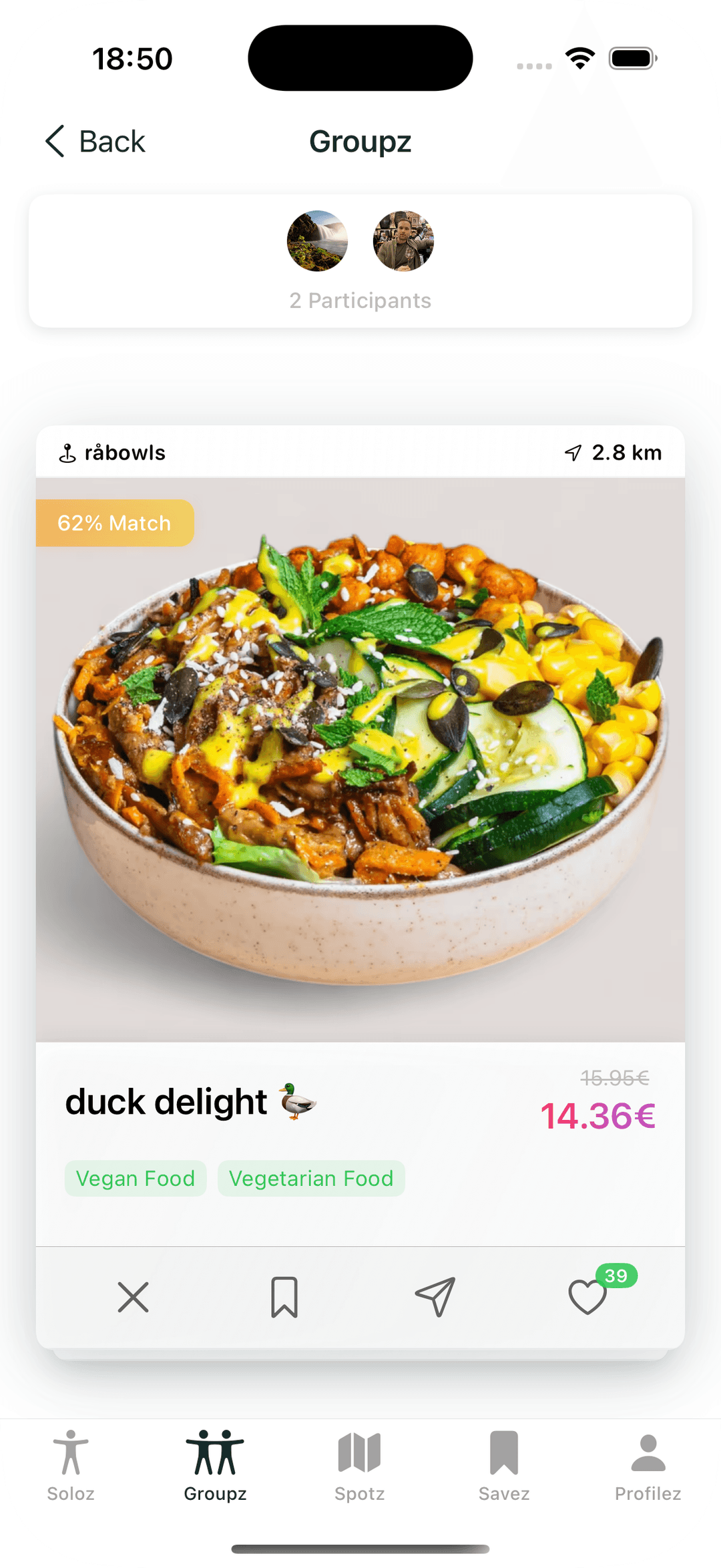 EATZ - Eat Smarter - Together or Solo | EATZ
